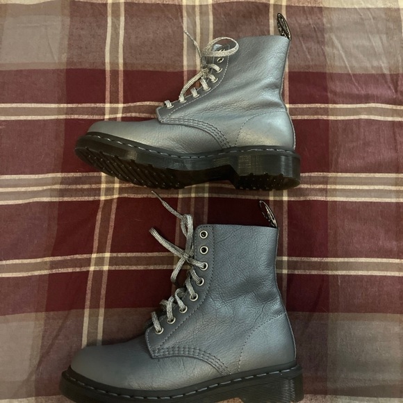 Dr. Martens | Shoes | Dr Martens Doc 8 Hole 46 Pascal Gunmetal Met ...